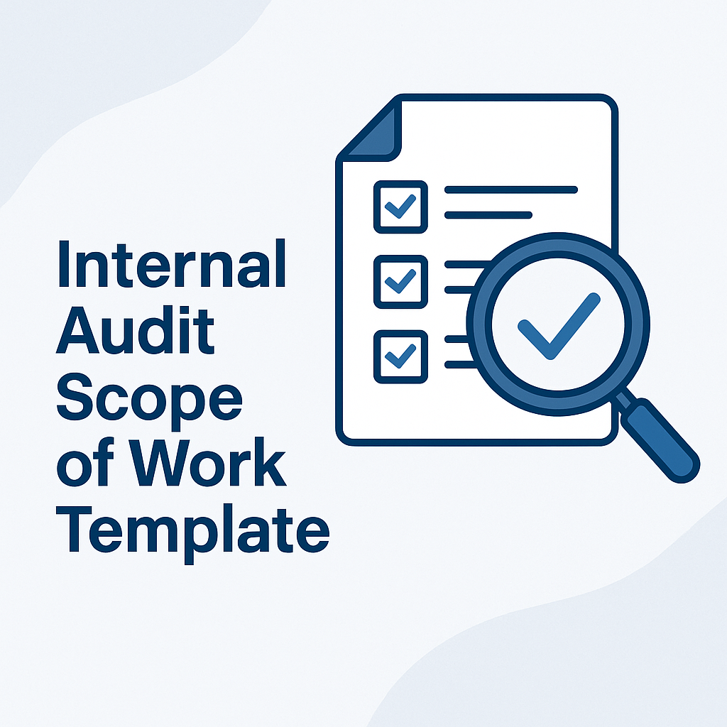 Internal Audit Scope of Work Template: A Comprehensive Guide to Effect ...