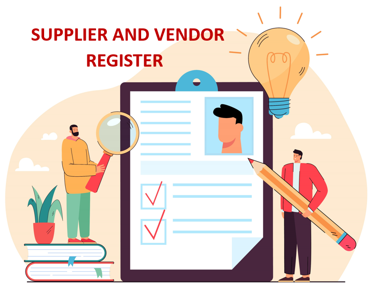 Supplier and Vendor Register Template – IT Governance Framework