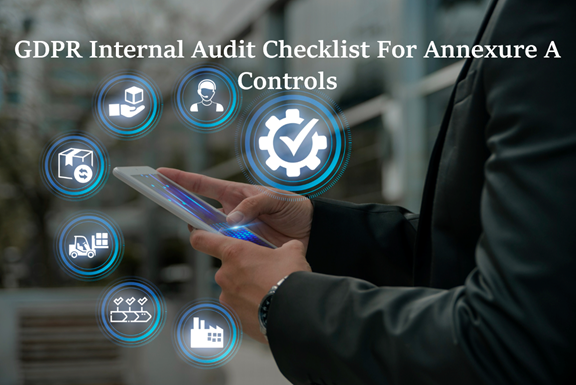 Gdpr Internal Audit Checklist For Annexure A Controls Template It